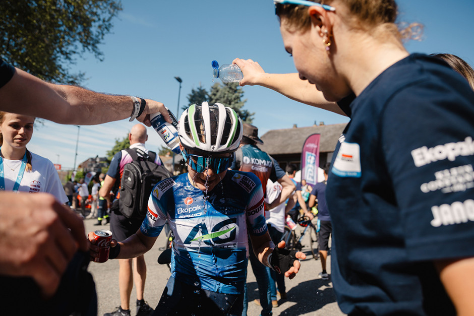 AG Insurance - Soudal en action lors de la 36e Gracia Orlova